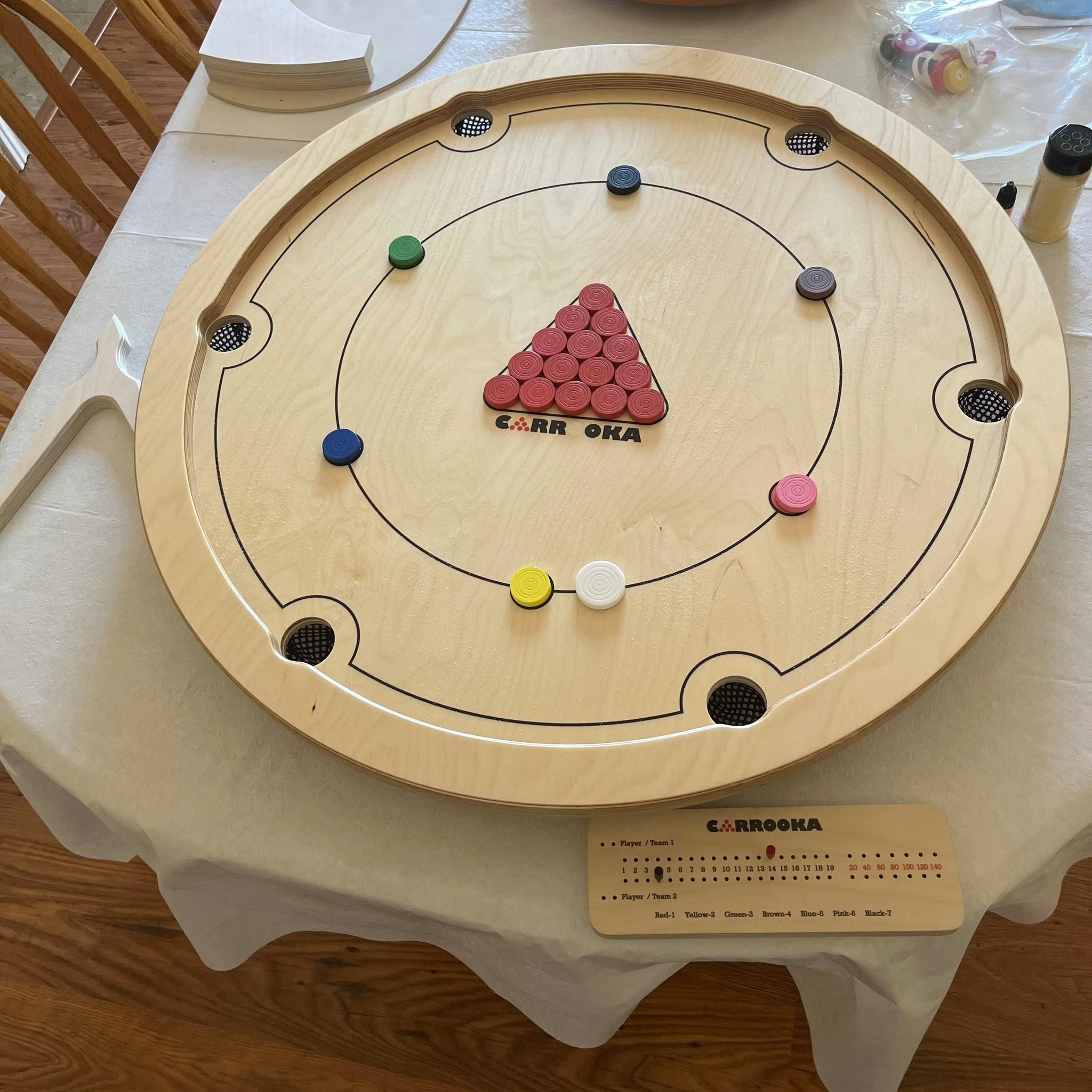 Carrooka | Spinning Tabletop Game – Skill, Strategy, Fun – Carrooka Boards
