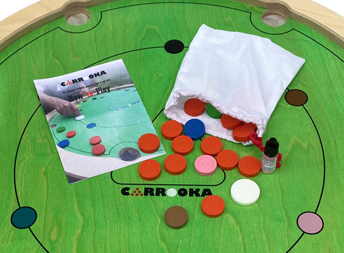 Carrooka Classic Green 3175 Inch Play Pool Or Snooker All On One